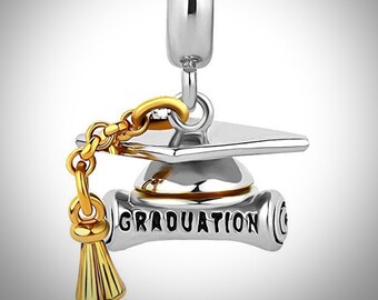 Graduation Cap Charm - Etsy