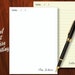 Custom Notepad With Date and Name | Teacher Notepad | School Excuse ...