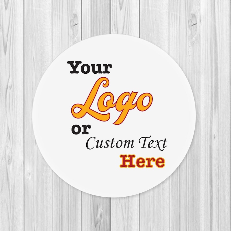 Custom Logo Stickers - Etsy
