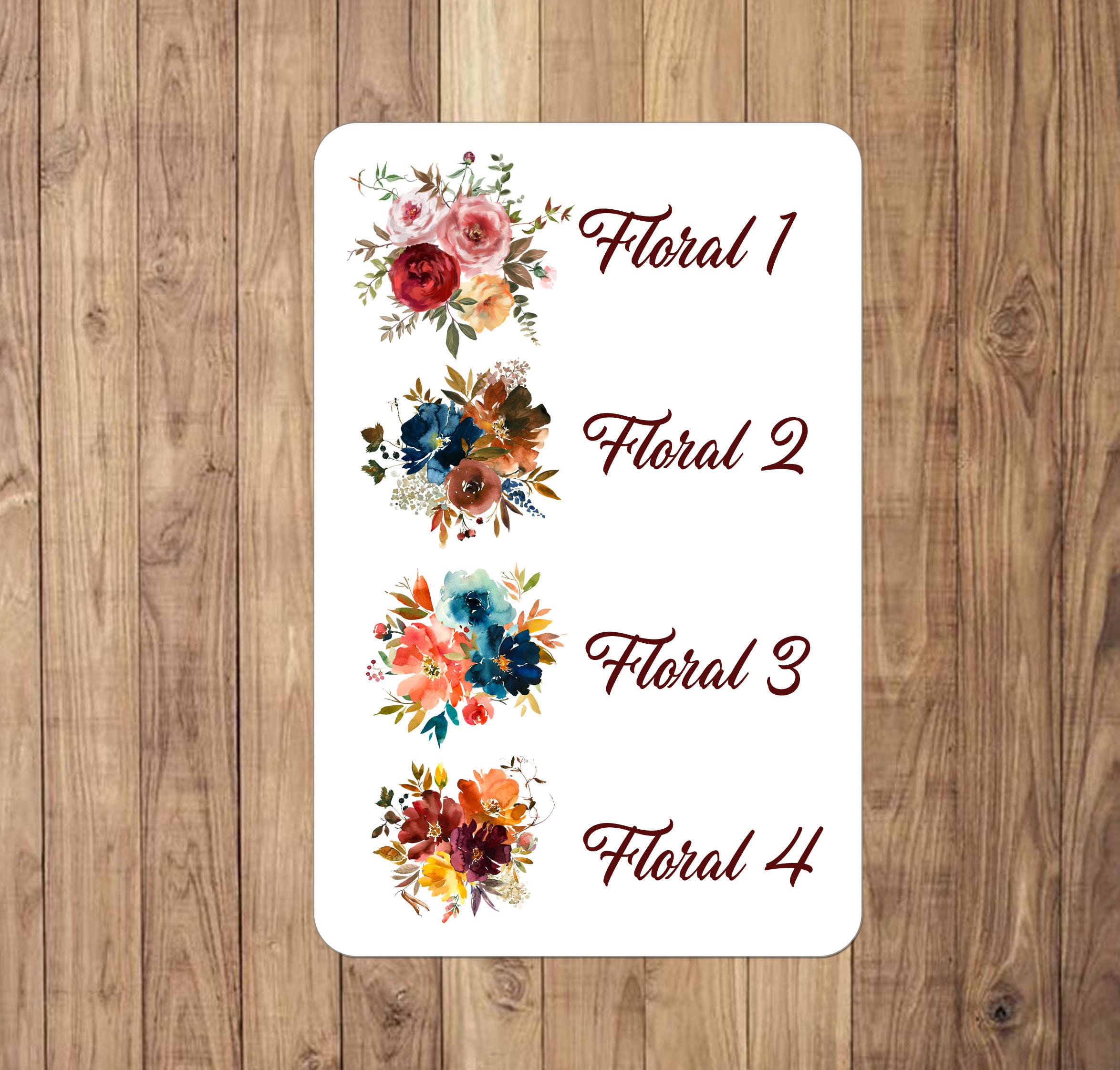 Floral Envelope Seal Stickers Floral Planner Stickers - Etsy
