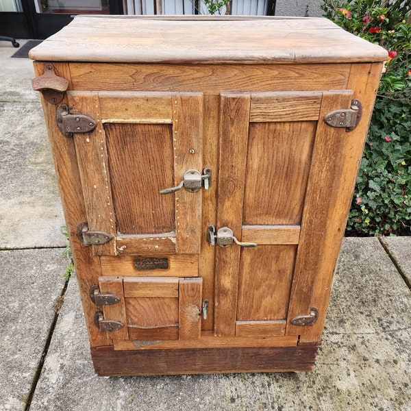 Antique Ice Box - Etsy