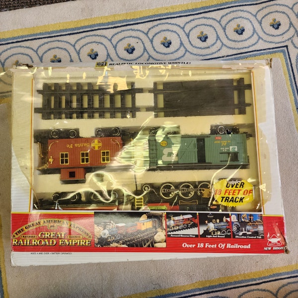 New Bright Train Set - Etsy