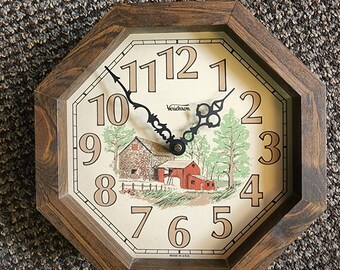 Verichron Wall Clock - Etsy