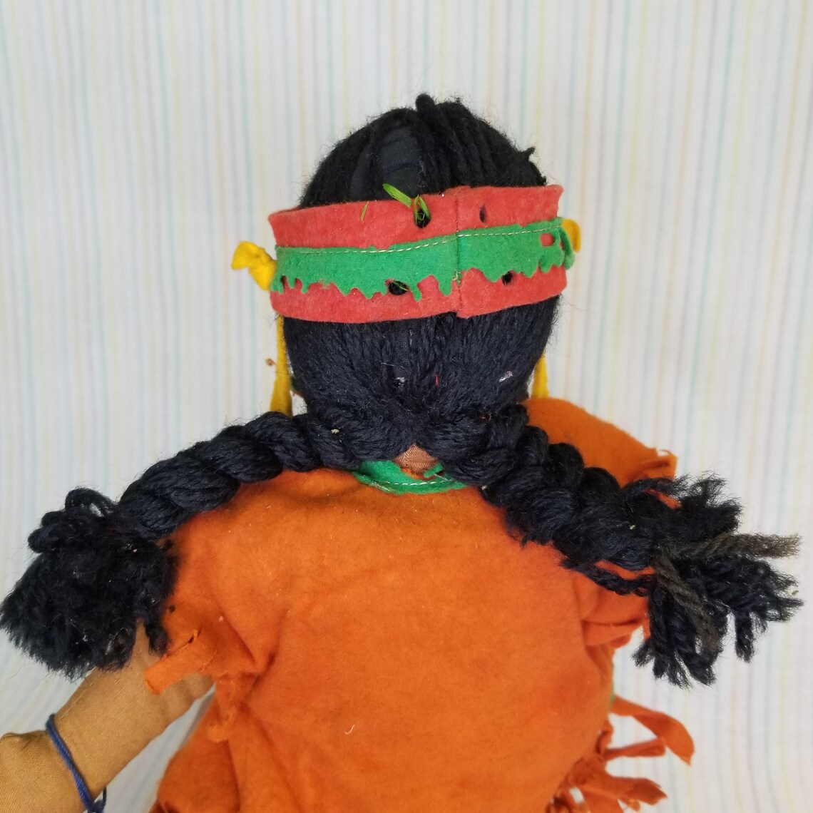 1940s Georgene Novelties Native American Soft Doll Minnehaha 5091 ...