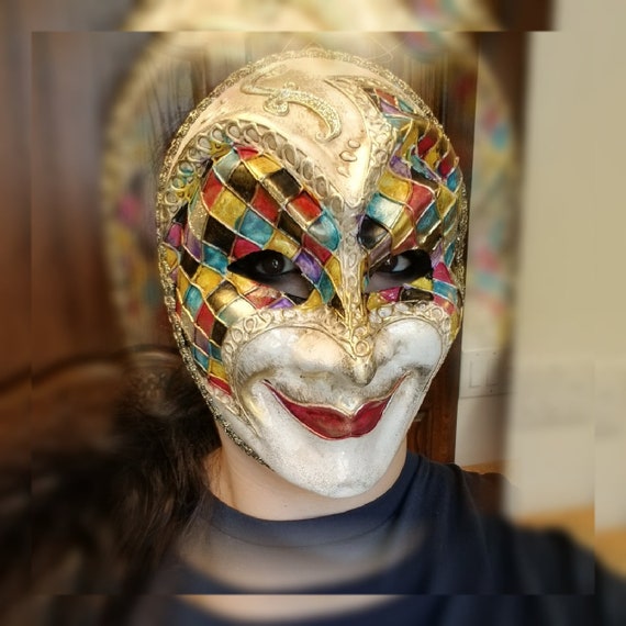 Italian Carnival Masks Handmade Paper