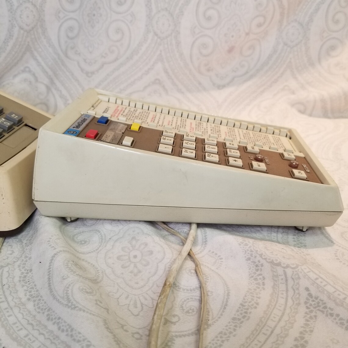 Vintage 1980s Western Electric Bell Tan Push-button Telephone W ...