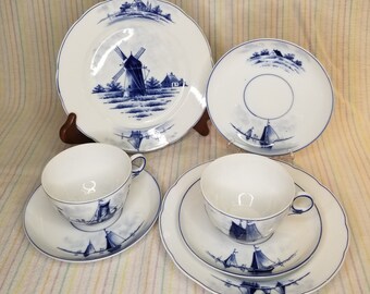 Delft Blue Tea Set - Etsy