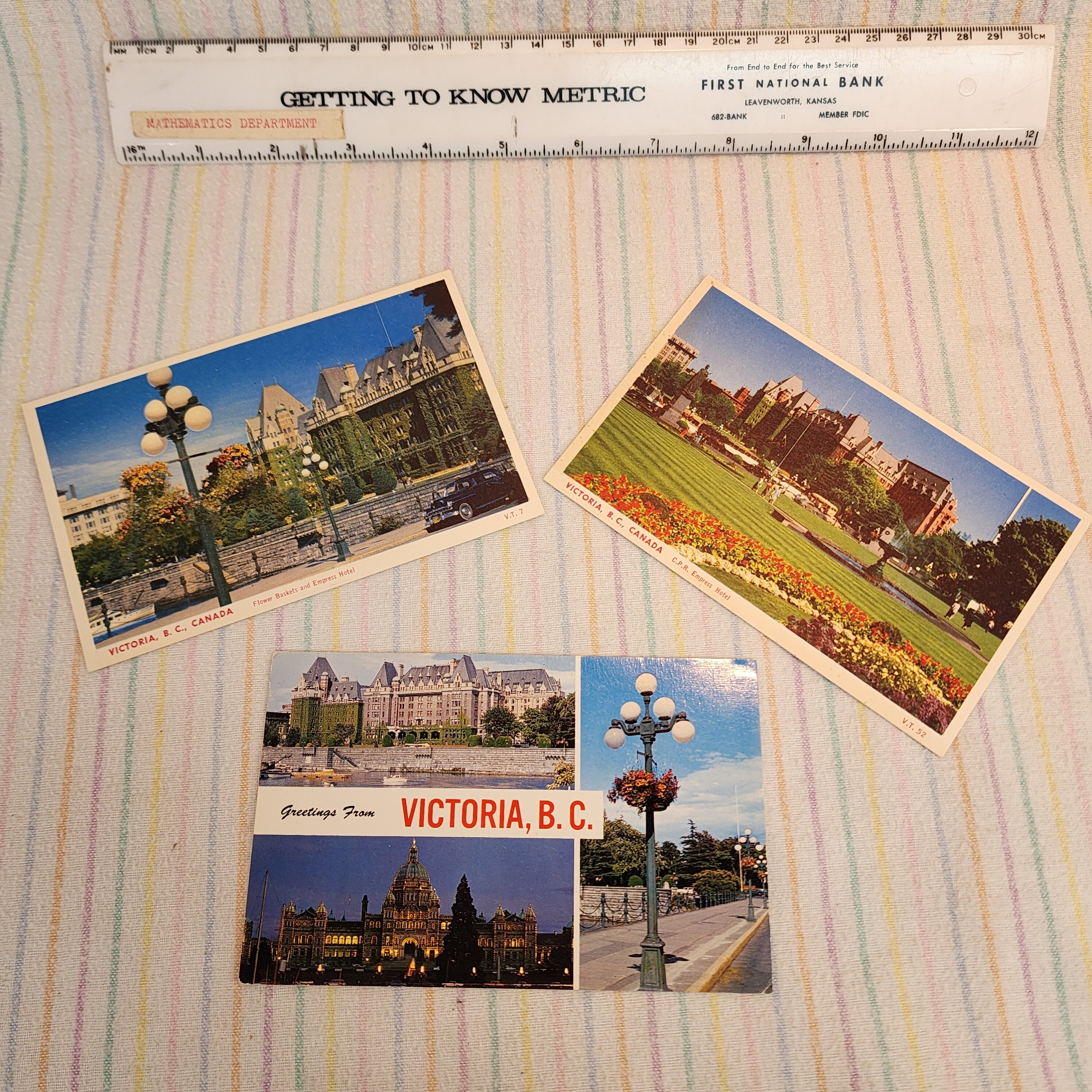 Vintage Empress Hotel Victoria British Columbia Canada Souvenir Lot ...