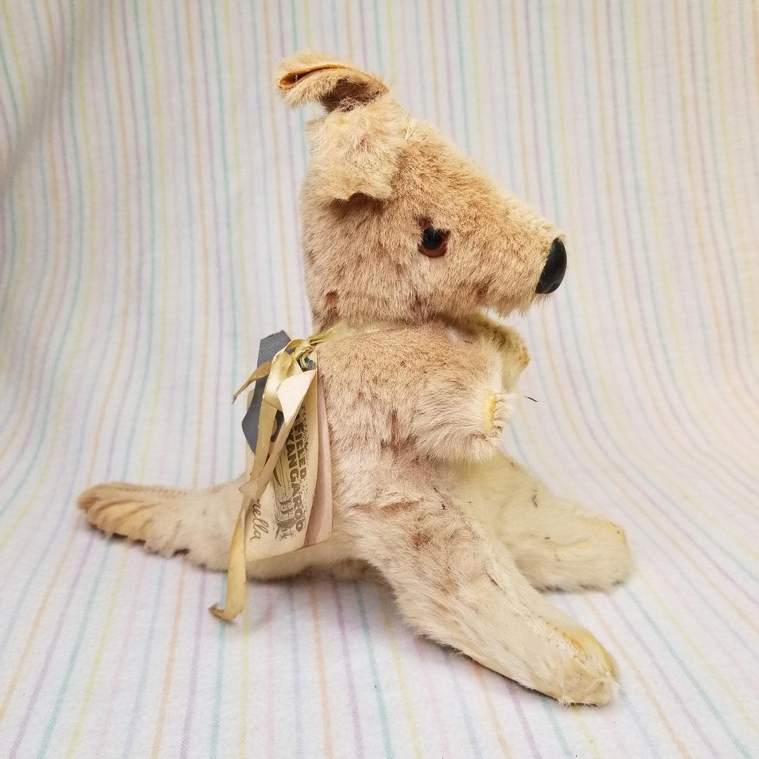 Vintage 1966 Kangaroo Express Plush Doll Pacific Coast - Etsy