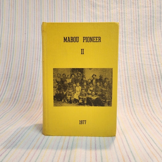 Vintage Rare 1977 mabou Pioneer Ii Hardcover Book - Etsy