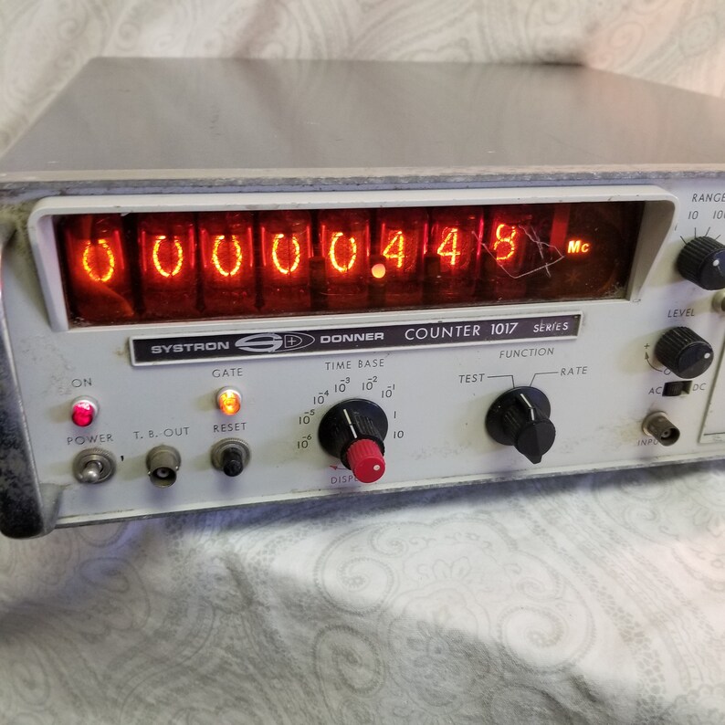 Vintage 1970s Systron Donner Counter 1017 Series Model 1291 - Etsy