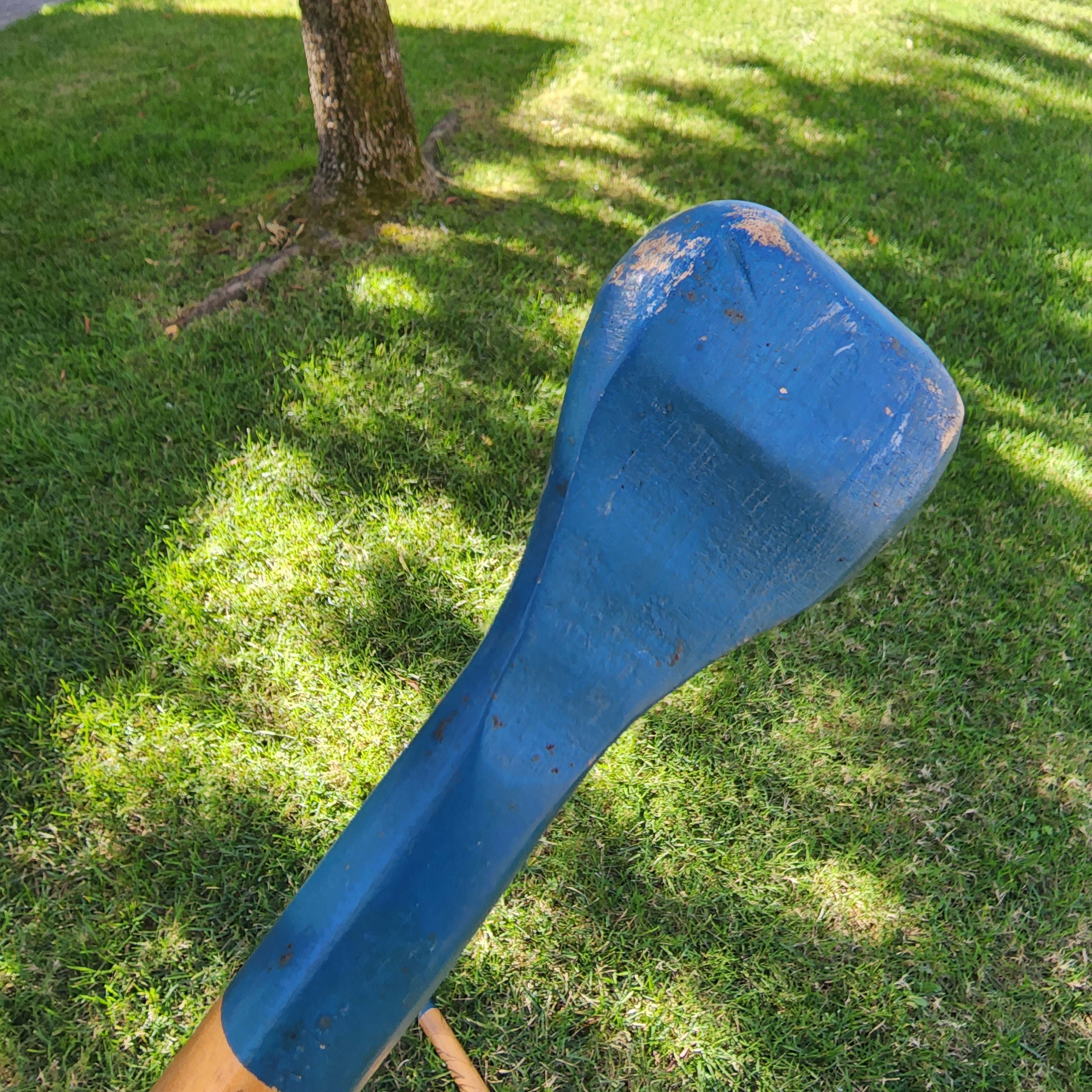 Vintage Trail Canoe Paddles Japan Oar Pair Natural Wood Navy - Etsy