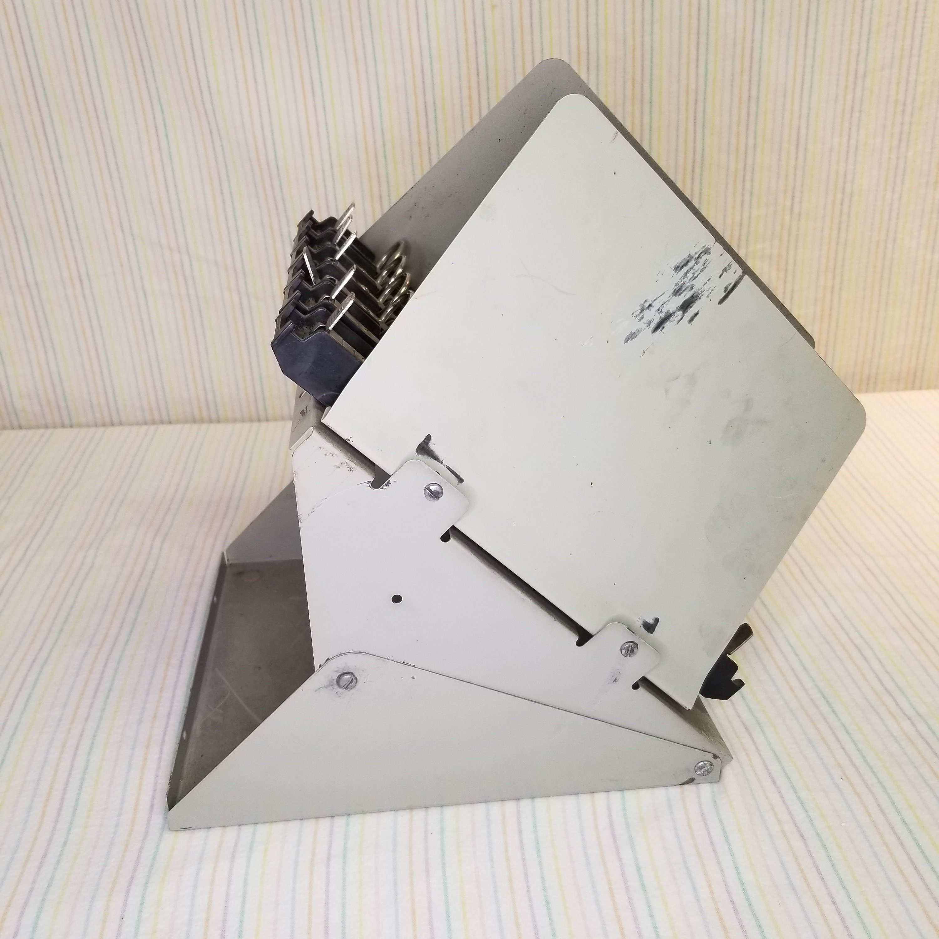 Vintage Wilson Jones Dublock Industrial Catalog Binder Rack 1 Ring Size ...