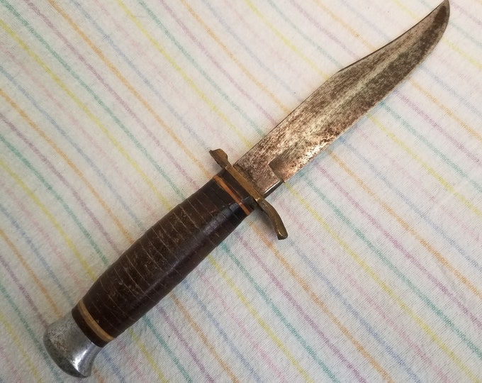 Vintage Edge Brand Original Bowie Knife 436 Solingen Germany German ...
