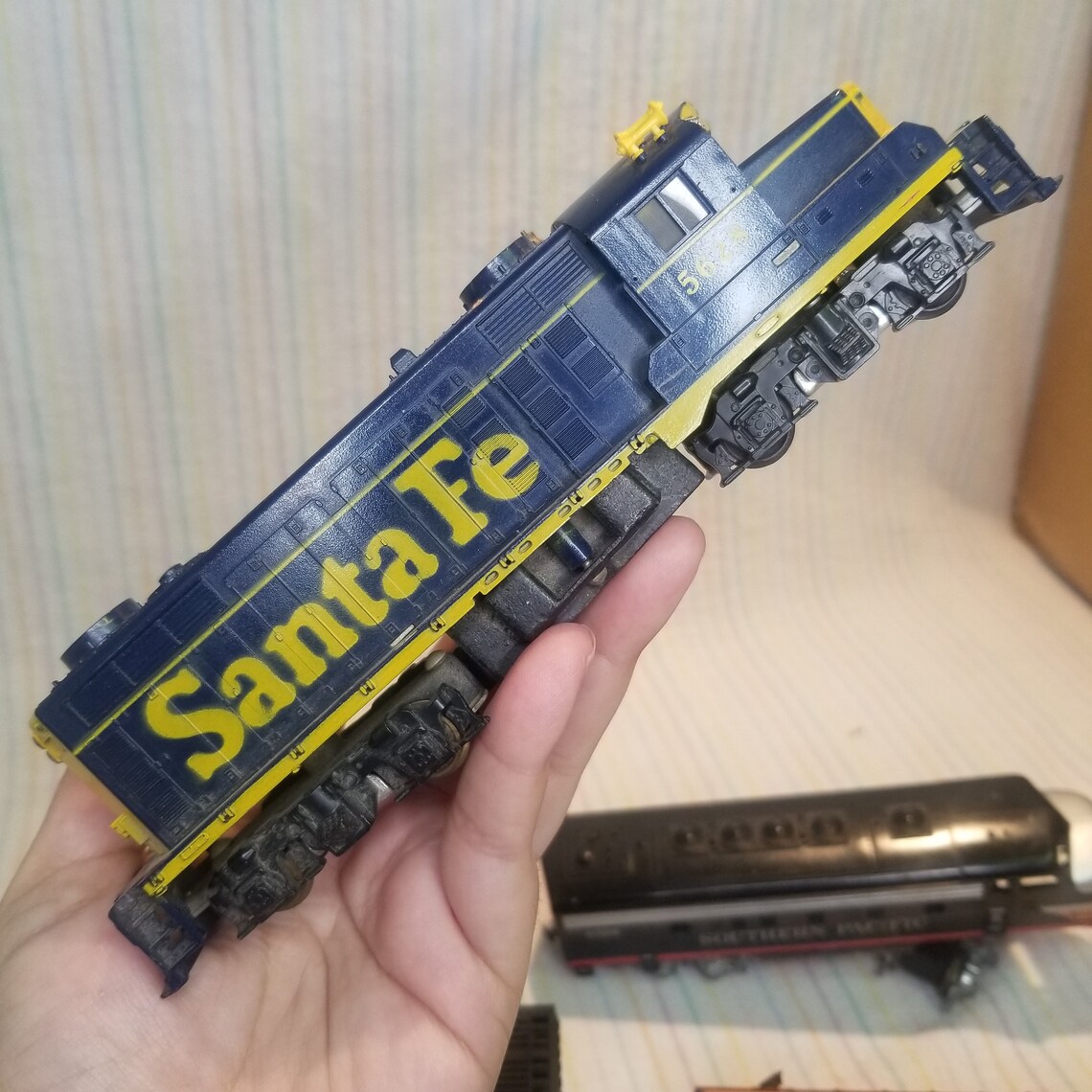 Vintage Tyco Mantua Santa Fe Model Train Lot Southern Pacific - Etsy