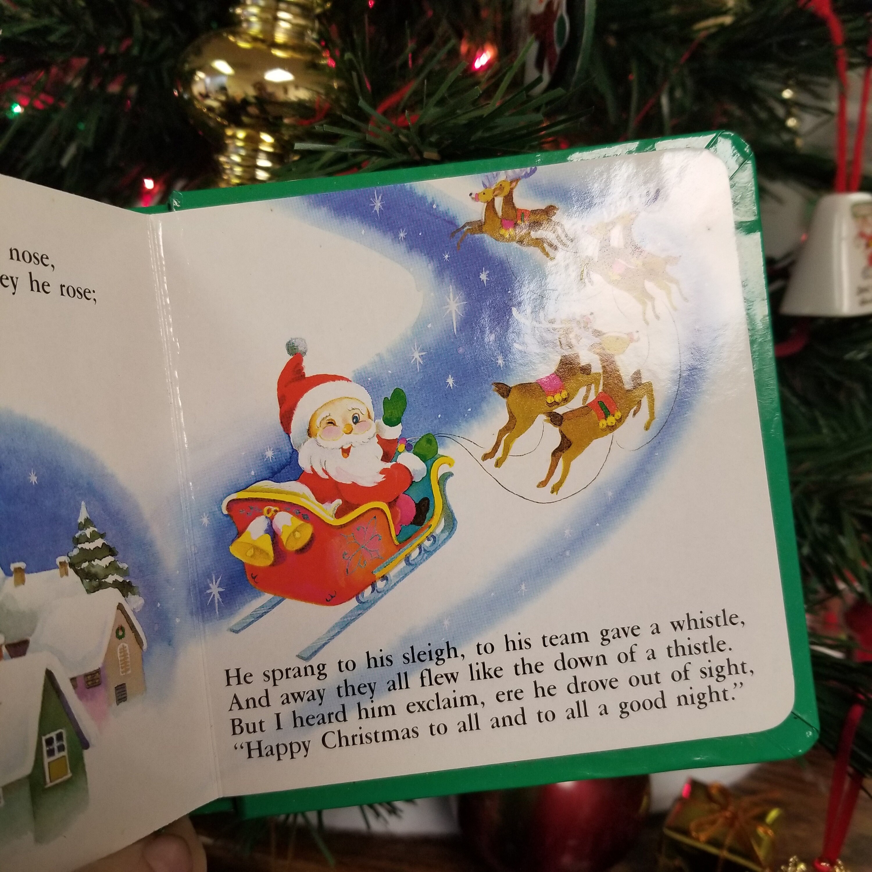 Vintage 1984 A Chubby Board Book the Night Before - Etsy