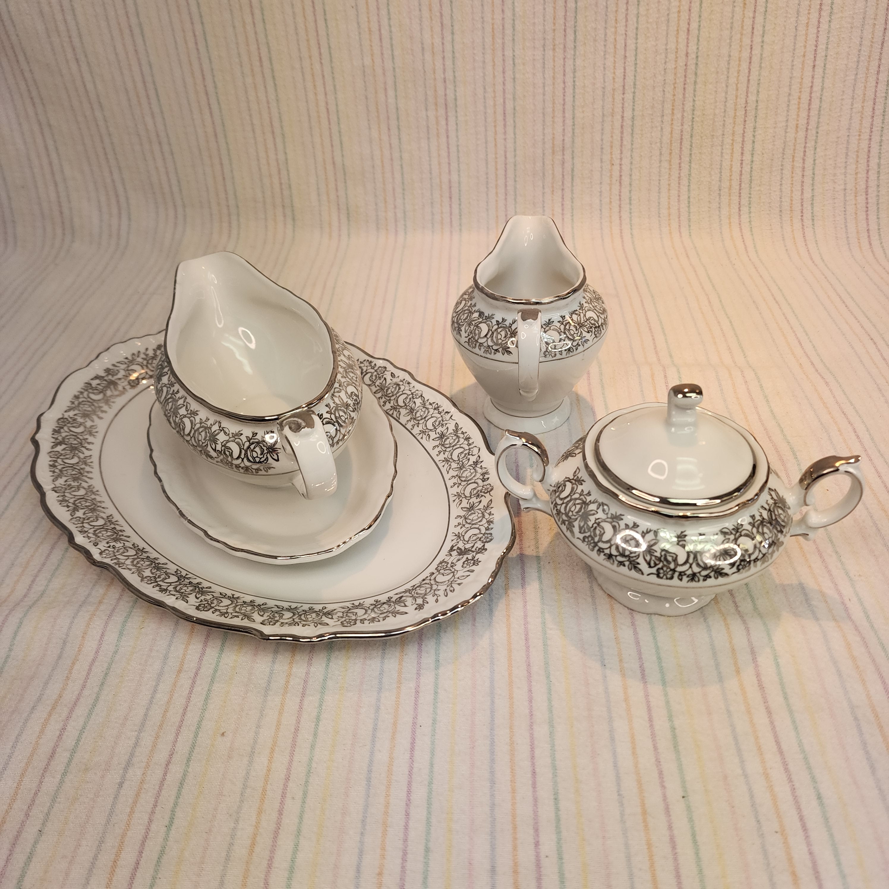 Vintage Winterling Schwarzenbach 44pc Fine China Dishes Set - Etsy