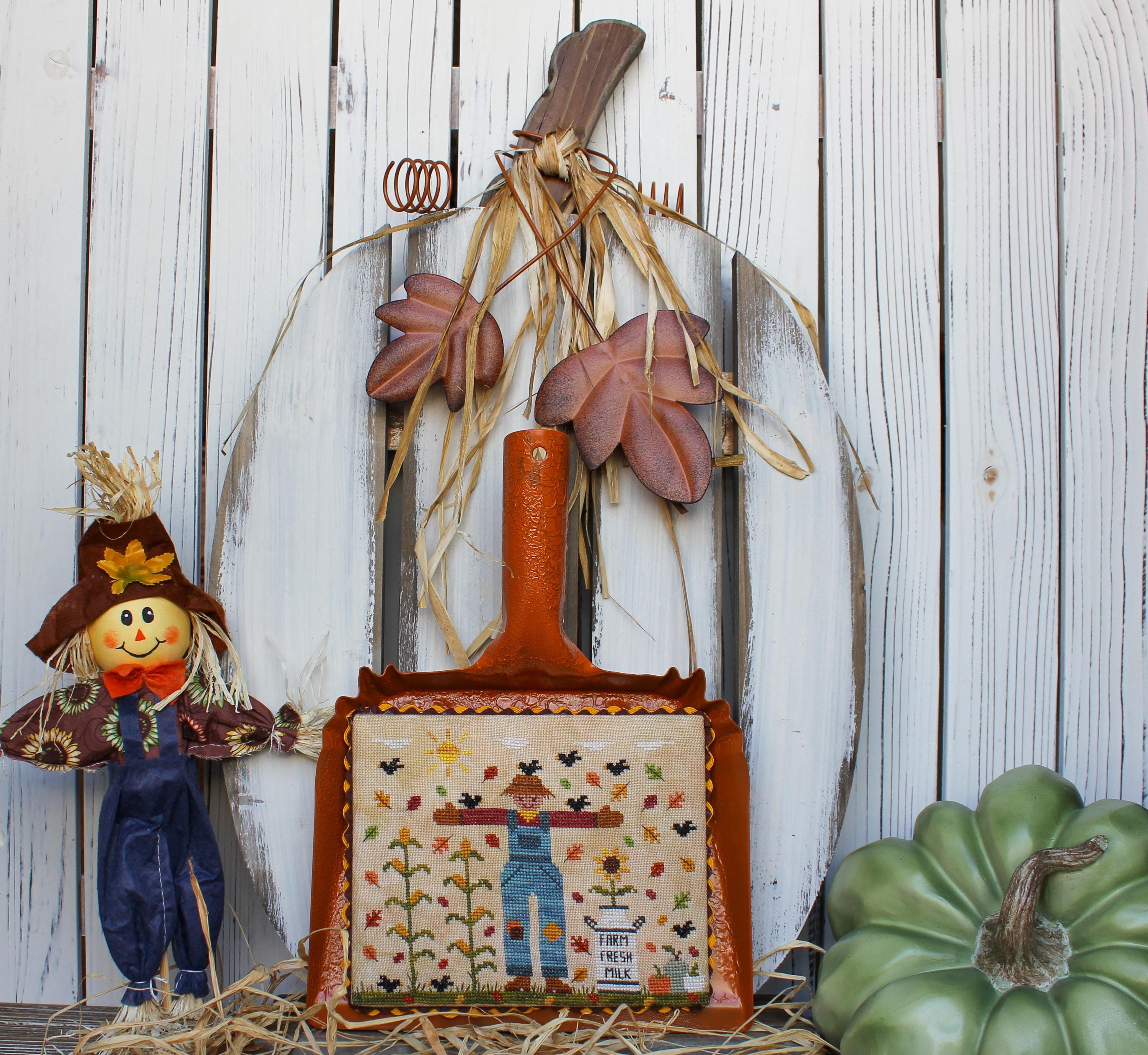 Scarecrow at Work, Cross Stitch Pattern by New York Dreamer Needlework ...