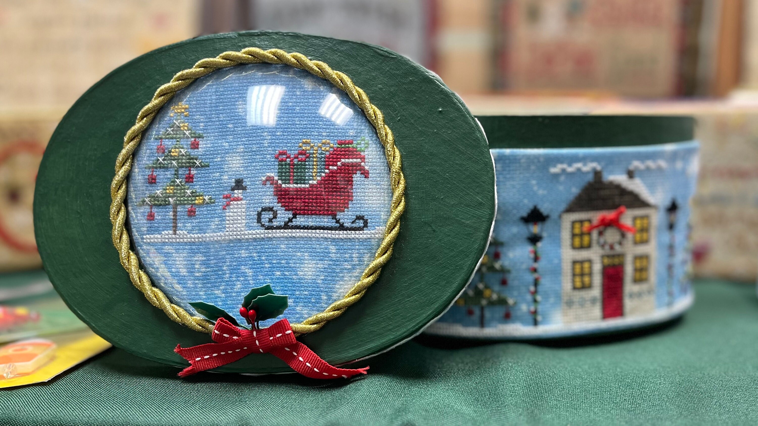 Winter in a Box~ Cross Stitch Pattern by New York Dreamer Needleworks ...