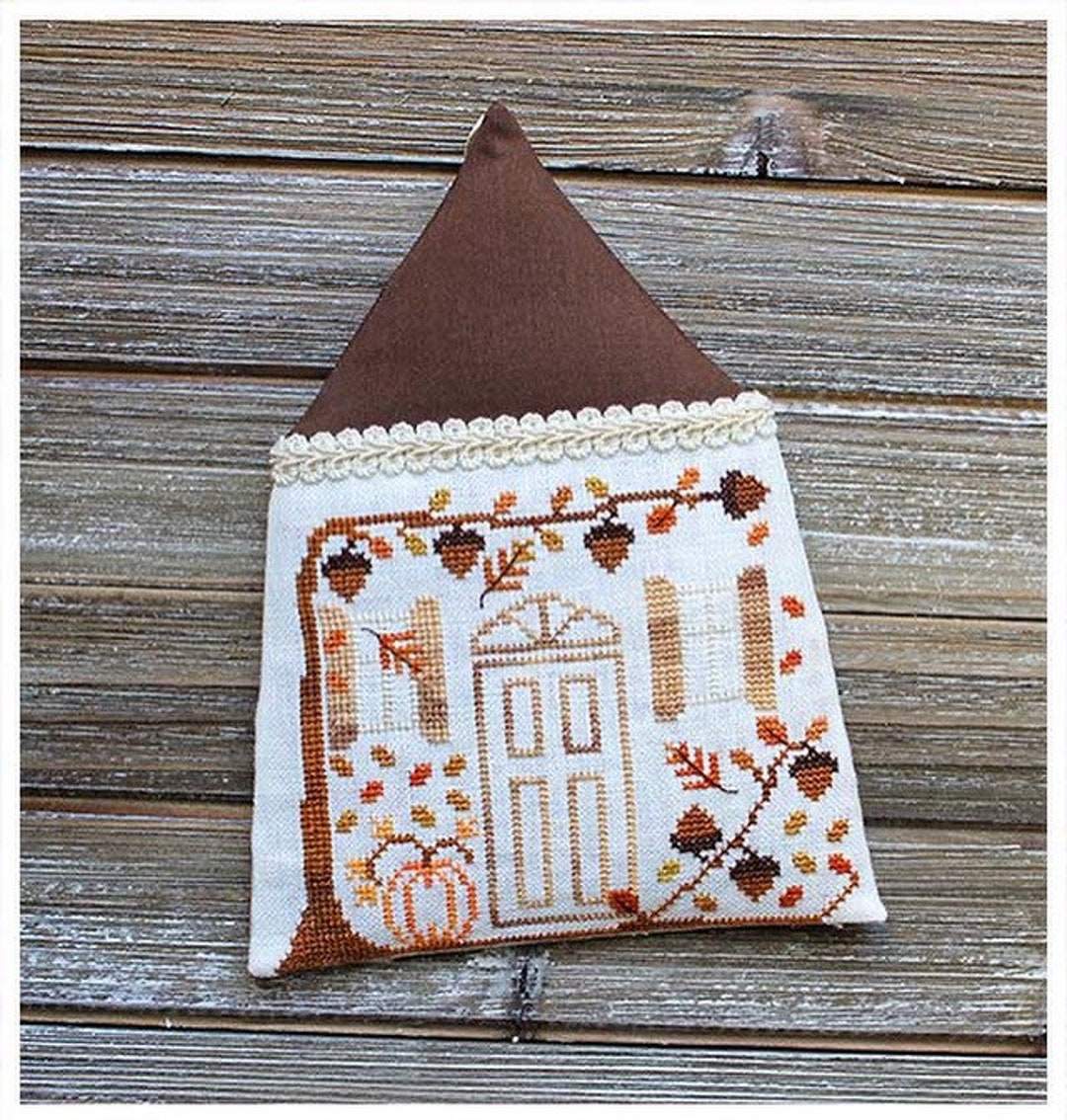 PDF Pattern~ Home for Thanksgiving, Counted Cross Stitch Pattern by New ...