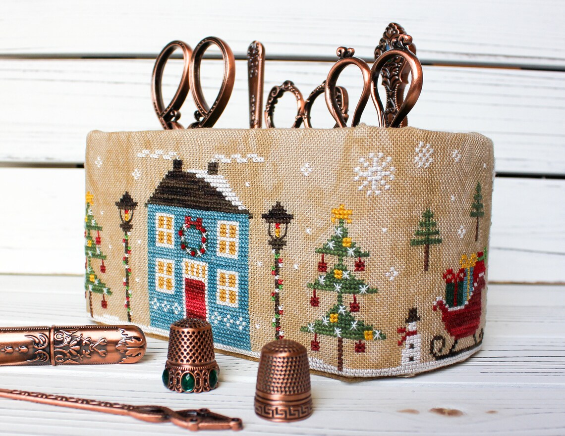 Winter in a Box~ Cross Stitch Pattern by New York Dreamer Needleworks ...