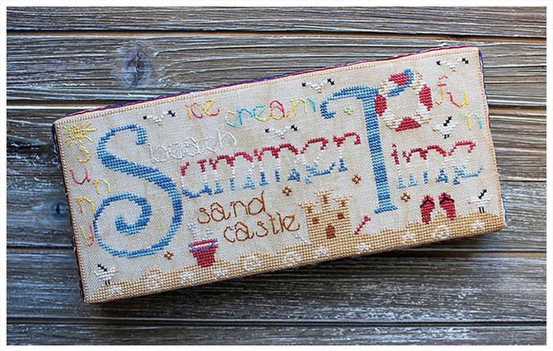Summer Time ~ Cross Stitch Pattern by New York Dreamer• Summer, Seasons ...