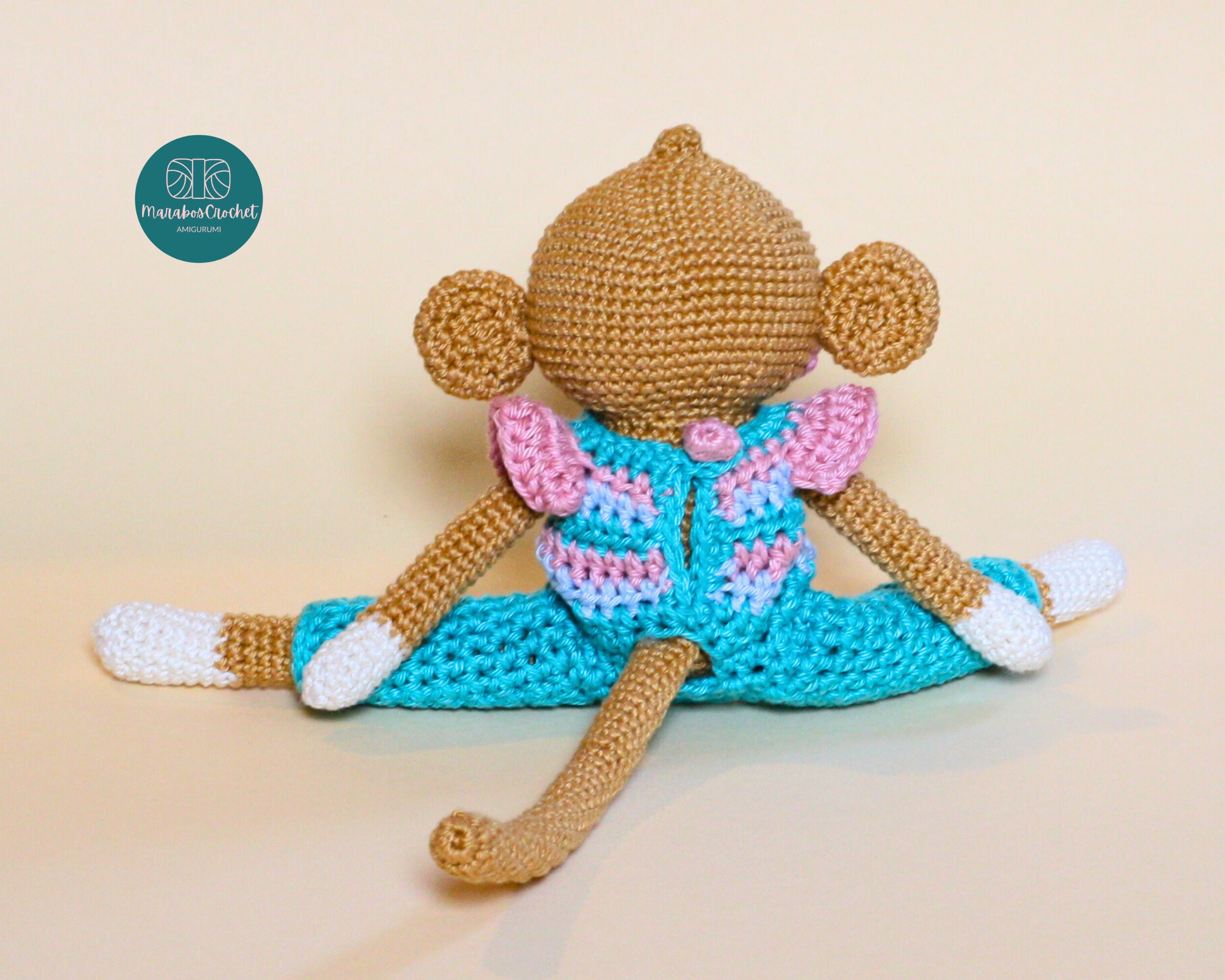 Lupita Monkey Picapau Crochet Amigurumi Plush - Etsy