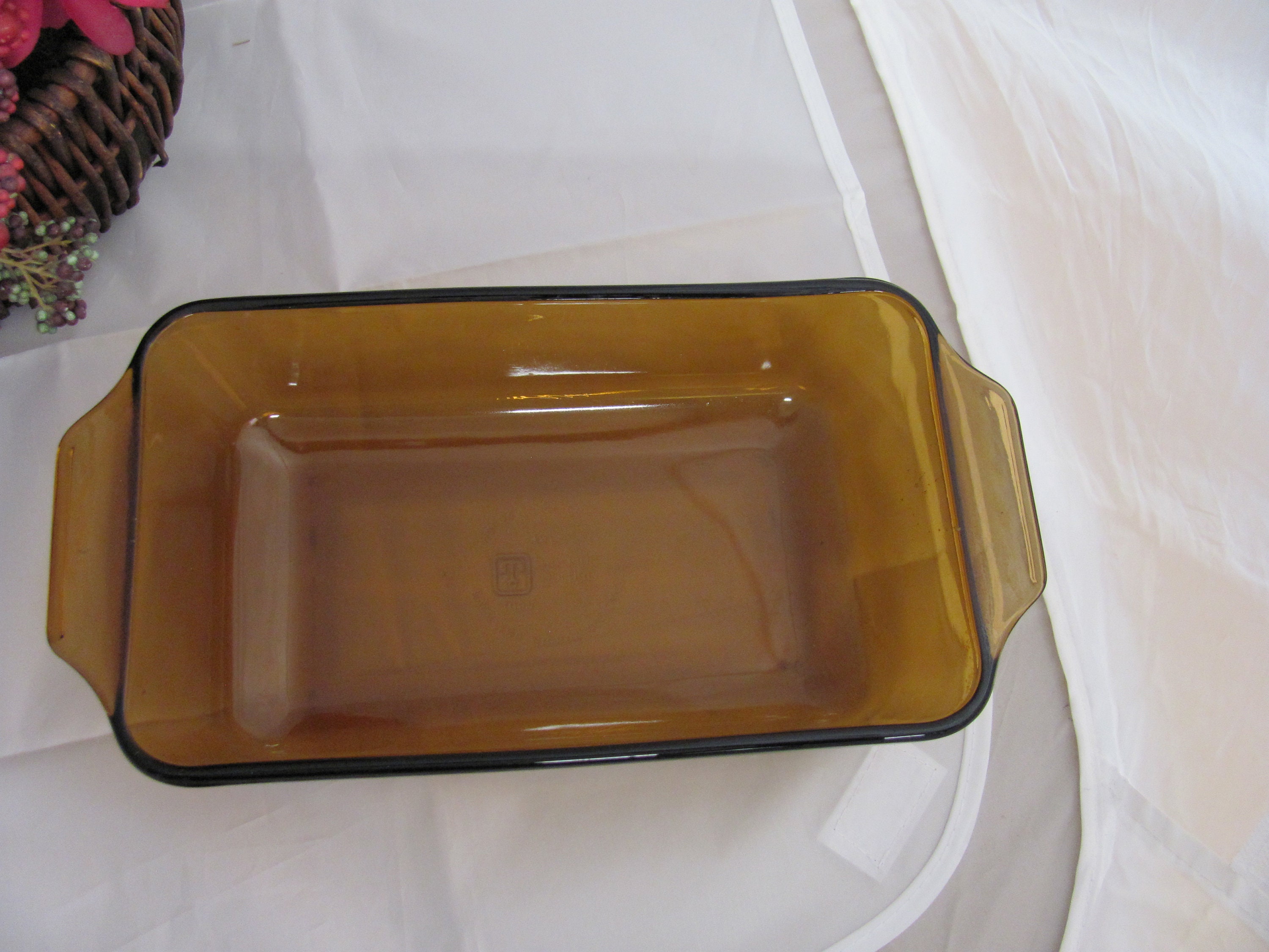 Brown Anchor Hocking 9X5 Loaf Pan Amber Glass 441 - Etsy