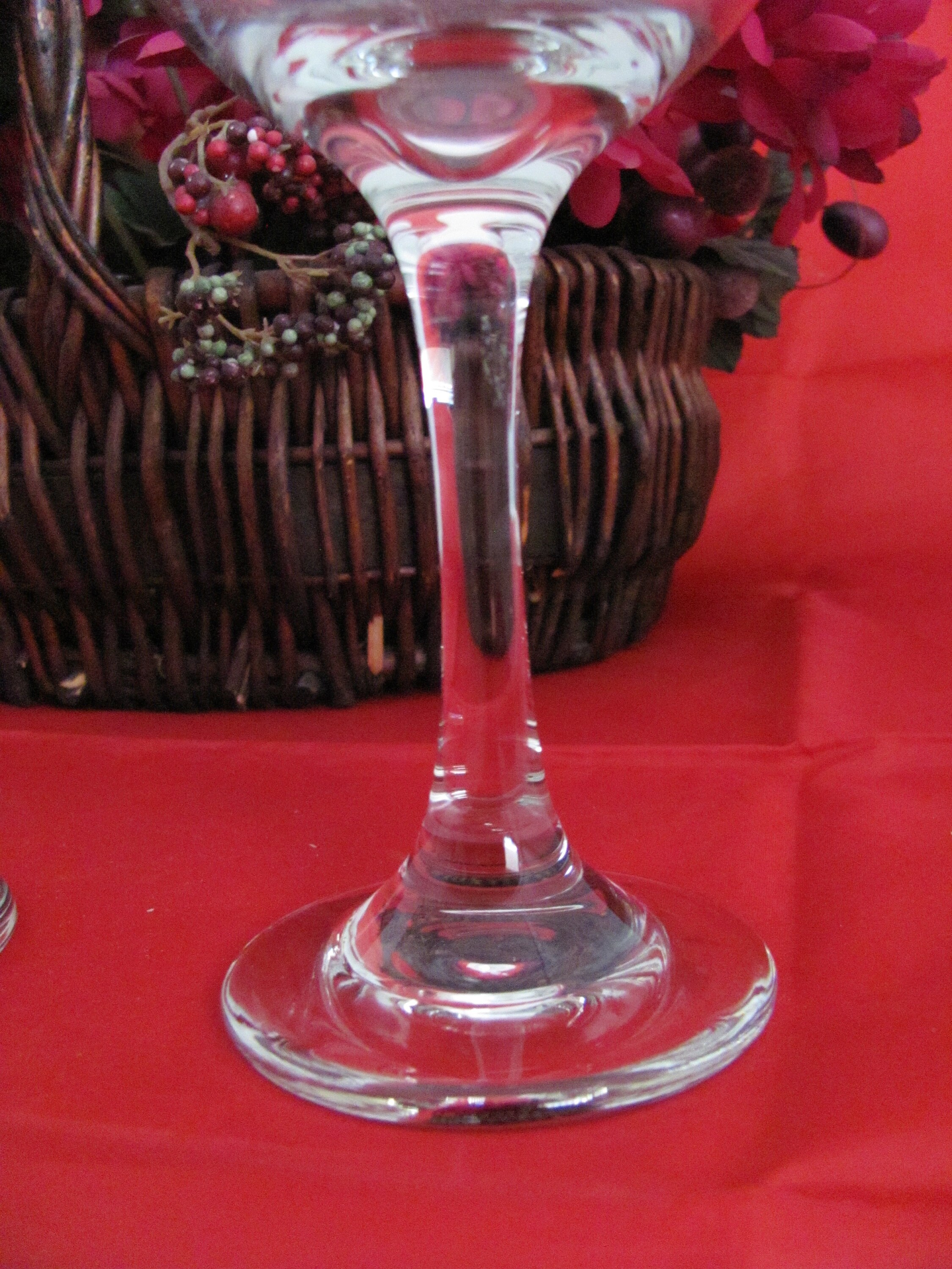 Libbey Wine Glasses Set Of 2 8 Ounce Stemware Vintage Etsy