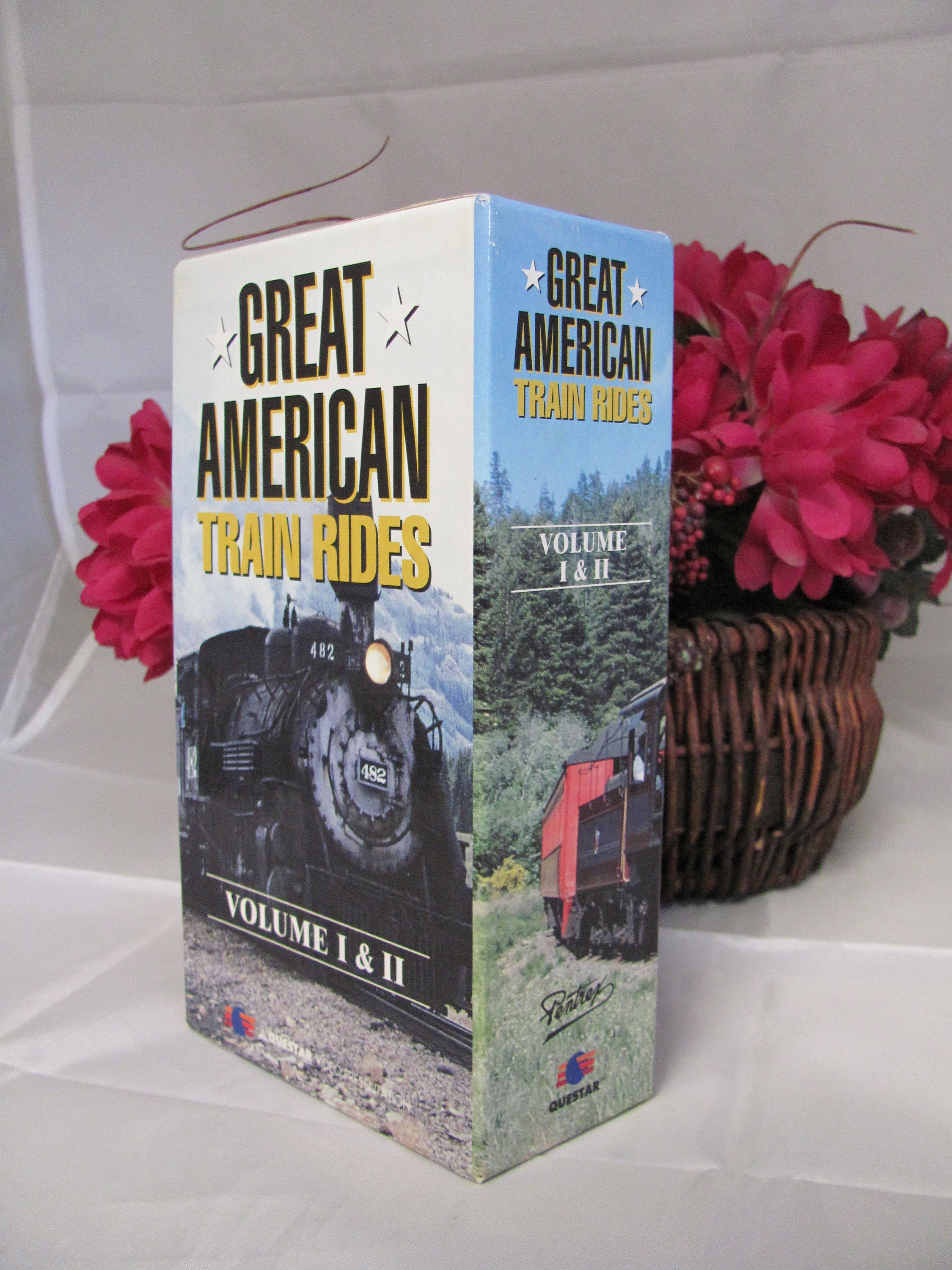 Great American Train Rides Volume 1 &2 VHS Set Questar Video - Etsy España