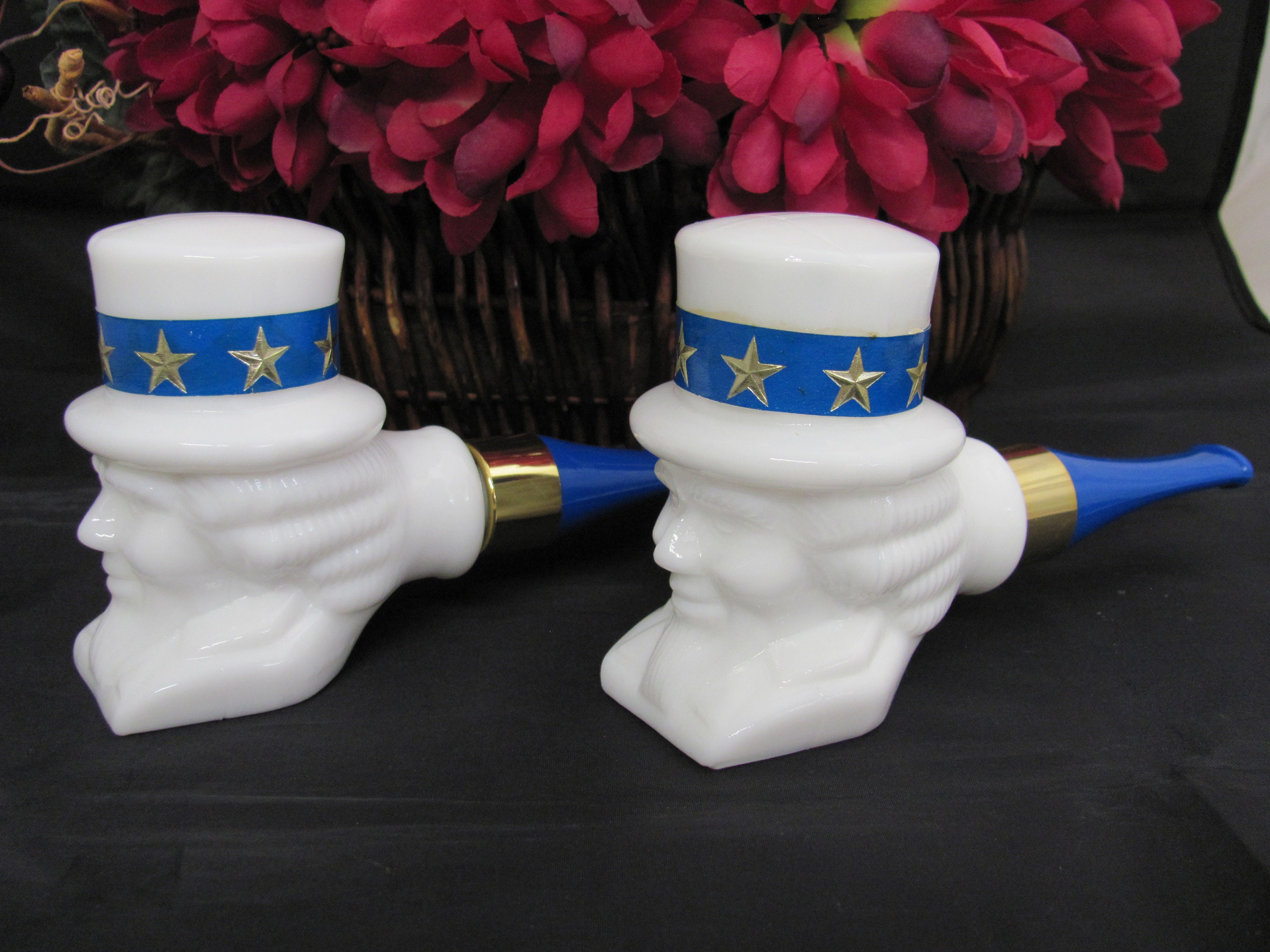 Avon Uncle Sam Pipe Aftershave Bottle Decanter Made - Etsy