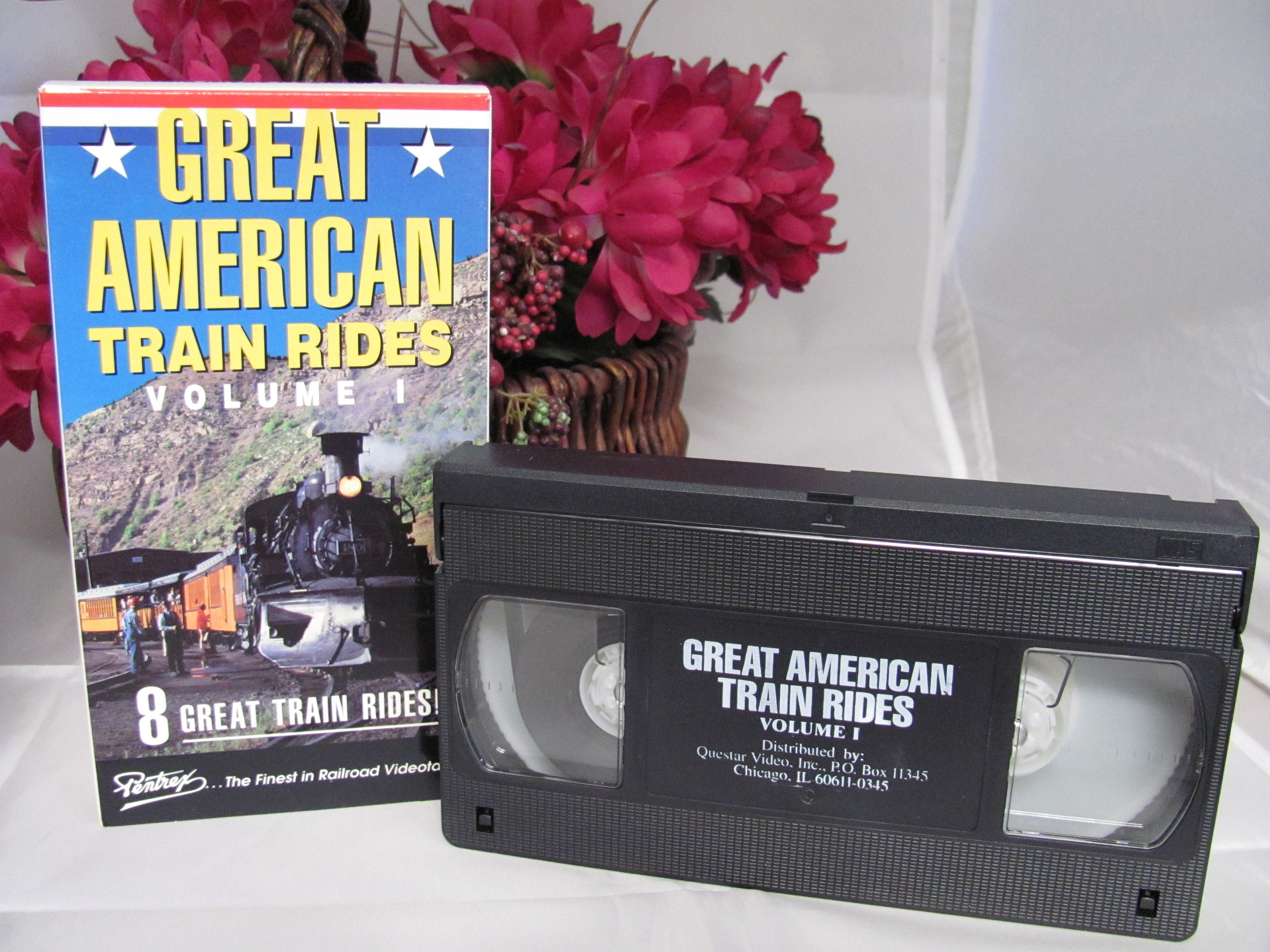 Great American Train Rides Volume 1 &2 VHS Set Questar Video - Etsy España