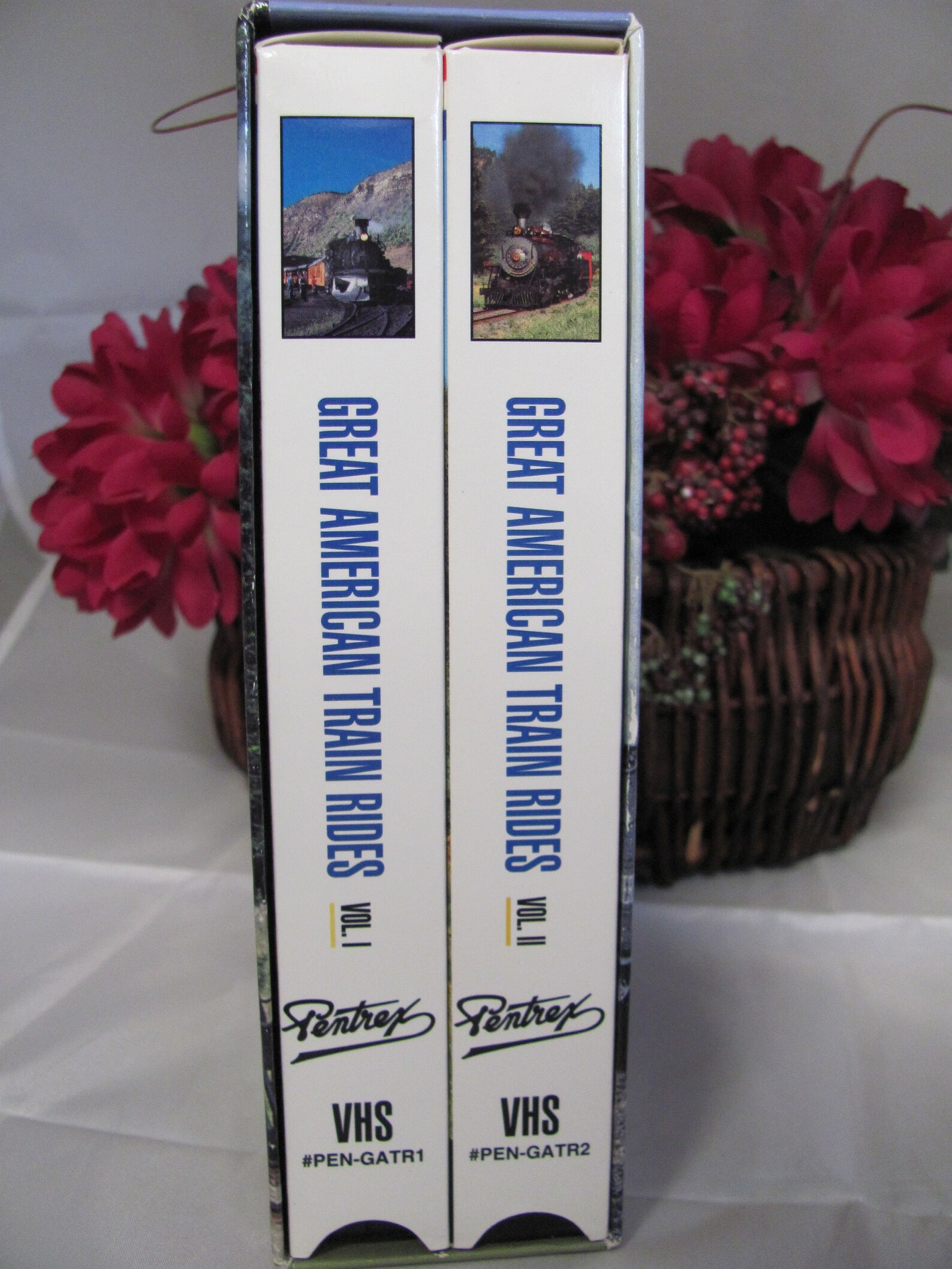 Great American Train Rides Volume 1 &2 VHS Set Questar Video - Etsy España