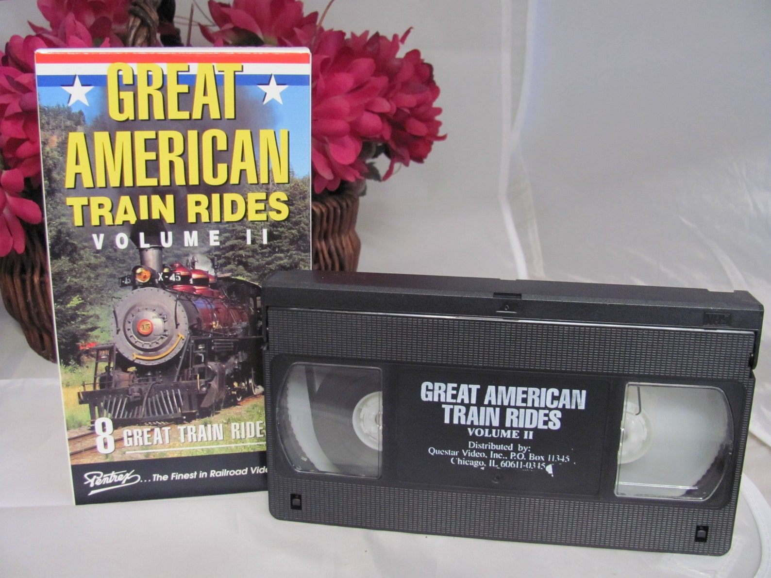 Great American Train Rides Volume 1 &2 VHS Set Questar Video - Etsy España