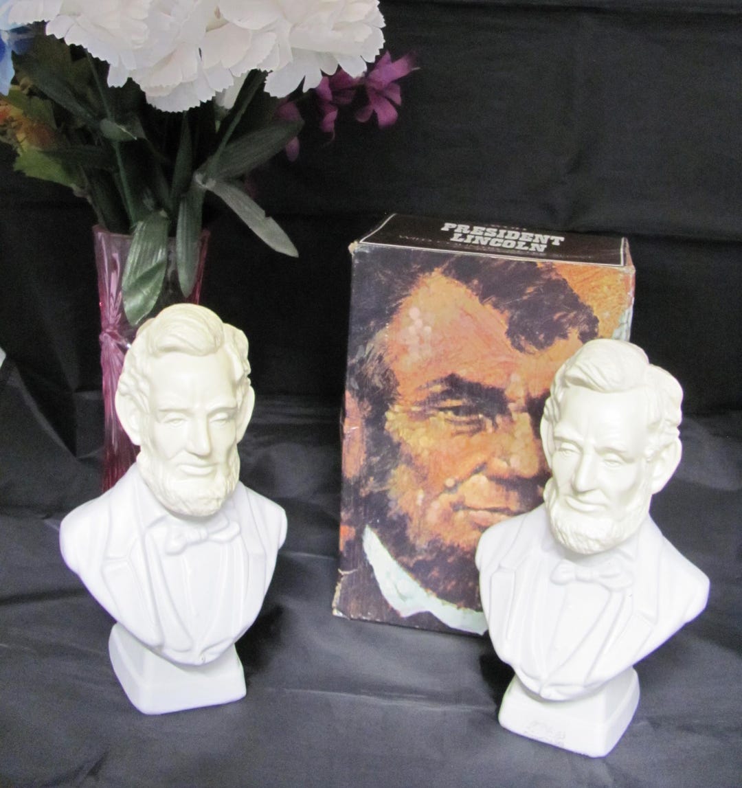 Avon President Abraham Lincoln Bottle 16th President Gettysburg Address ...