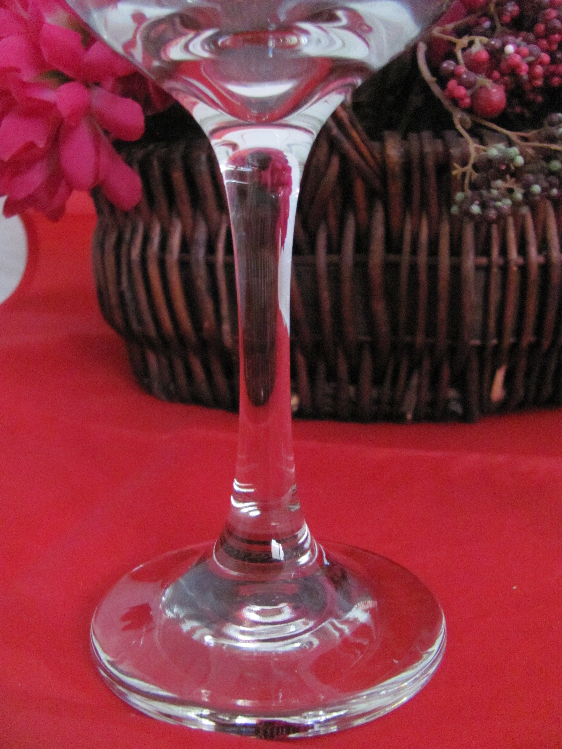Libbey Wine Glasses Set Of 2 8 Ounce Stemware Vintage Etsy