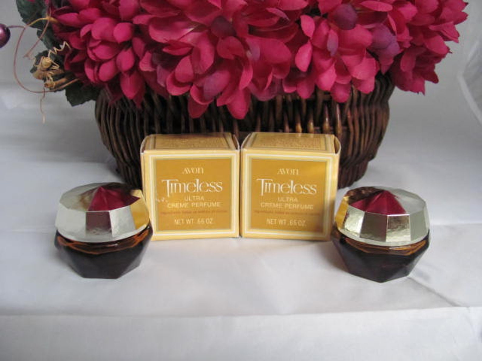 Avon, Timeless, Ultra Cream Perfume, Boxed, 1970's, .66 Ounce, Empty ...