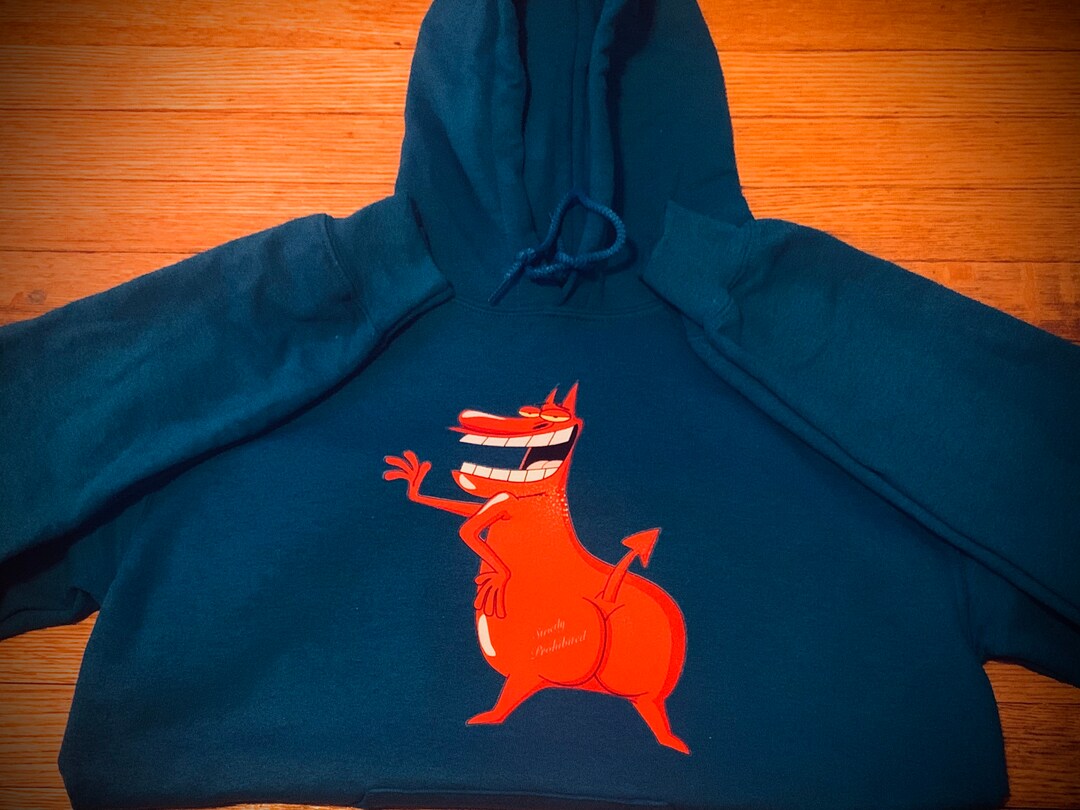 Red Devil cow and Chicken Strictly Prohibited Brand - Etsy