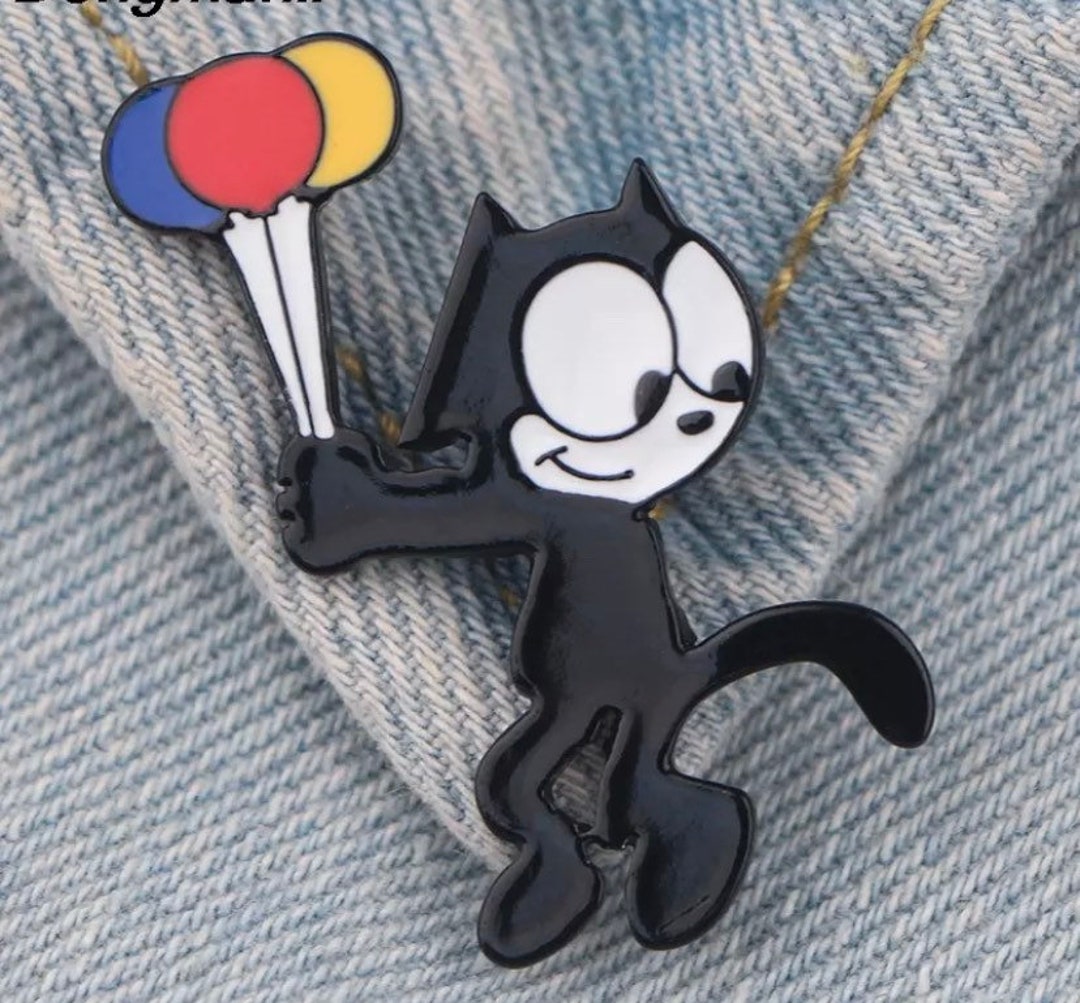 Felix the Cat Pin - Etsy