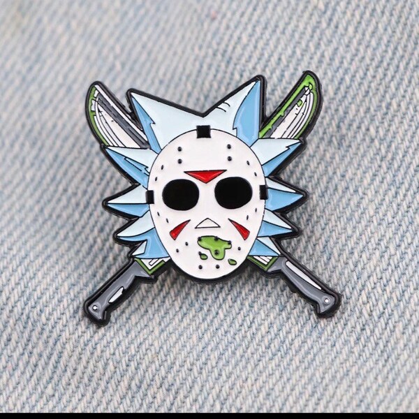 Rick and Morty Pin - Etsy