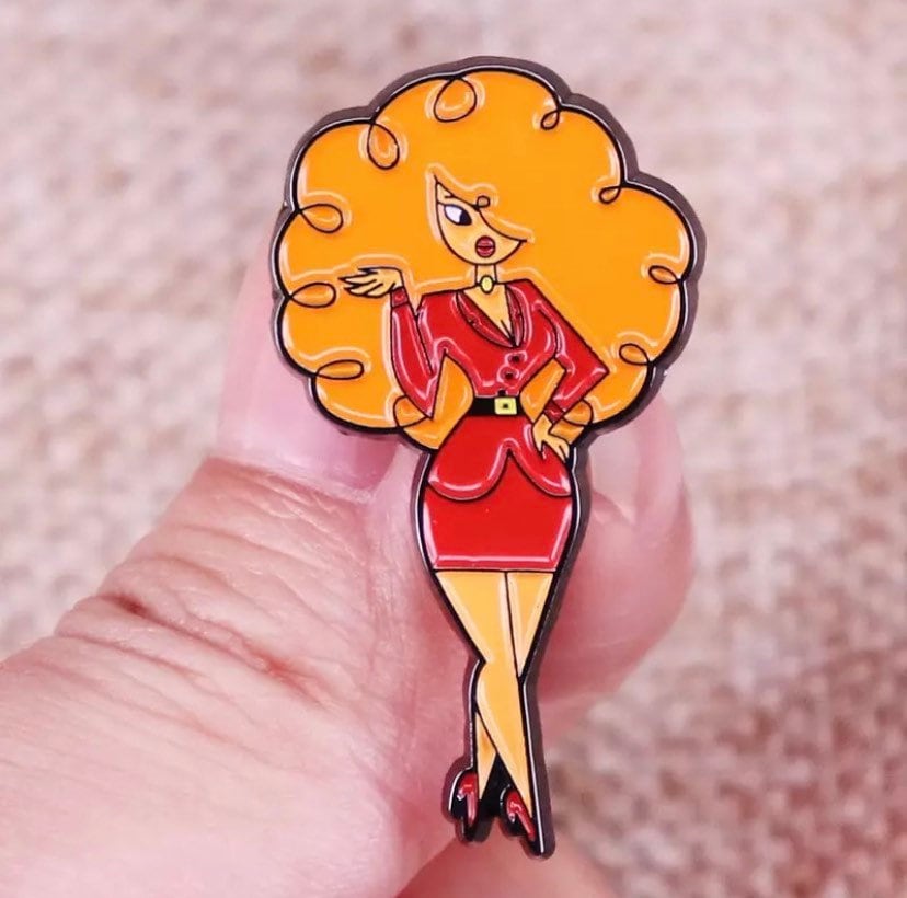 Powerpuff Girls Sara Bellum Pin - Etsy Canada