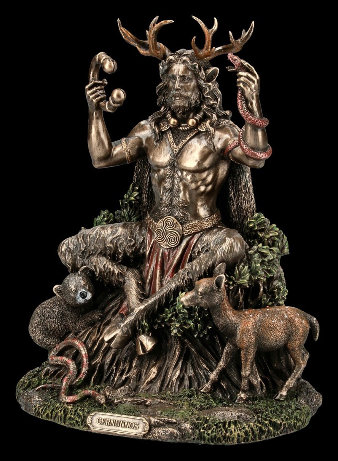 Cernunnos Celtic Horned God Of Animals And The Underworld | Etsy