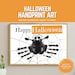 Spider Halloween Handprint Art, Halloween Activity, Preschool Daycare ...