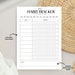 Daily Habit Tracker,editable and Printable Habit Tracker, Routine ...