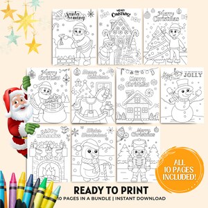 Christmas Coloring Pages, Kid’s Coloring Pages, Christmas Printable ...