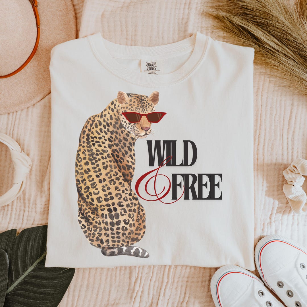Cheetah Png, Wild and Free, Red and Cheetah, Best Selling Png, Wild and ...