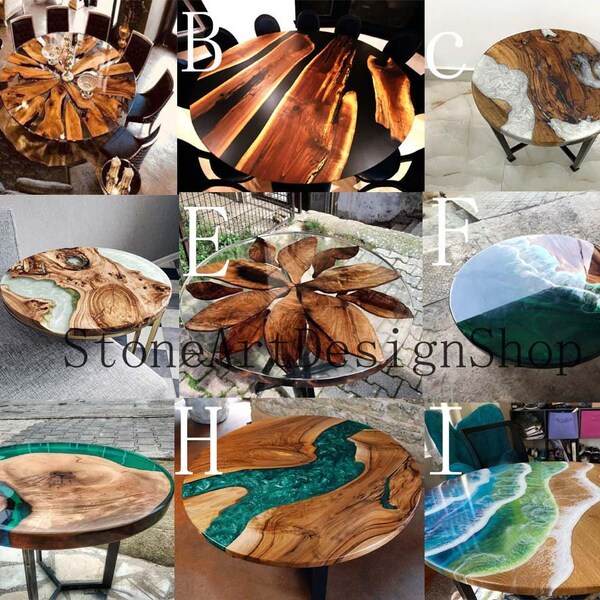 Round River Table - Etsy