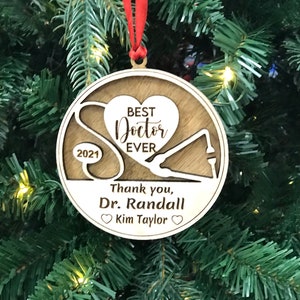 Best Doctor Ever Personalized Plaque/doctor/nurse Appreciation - Etsy