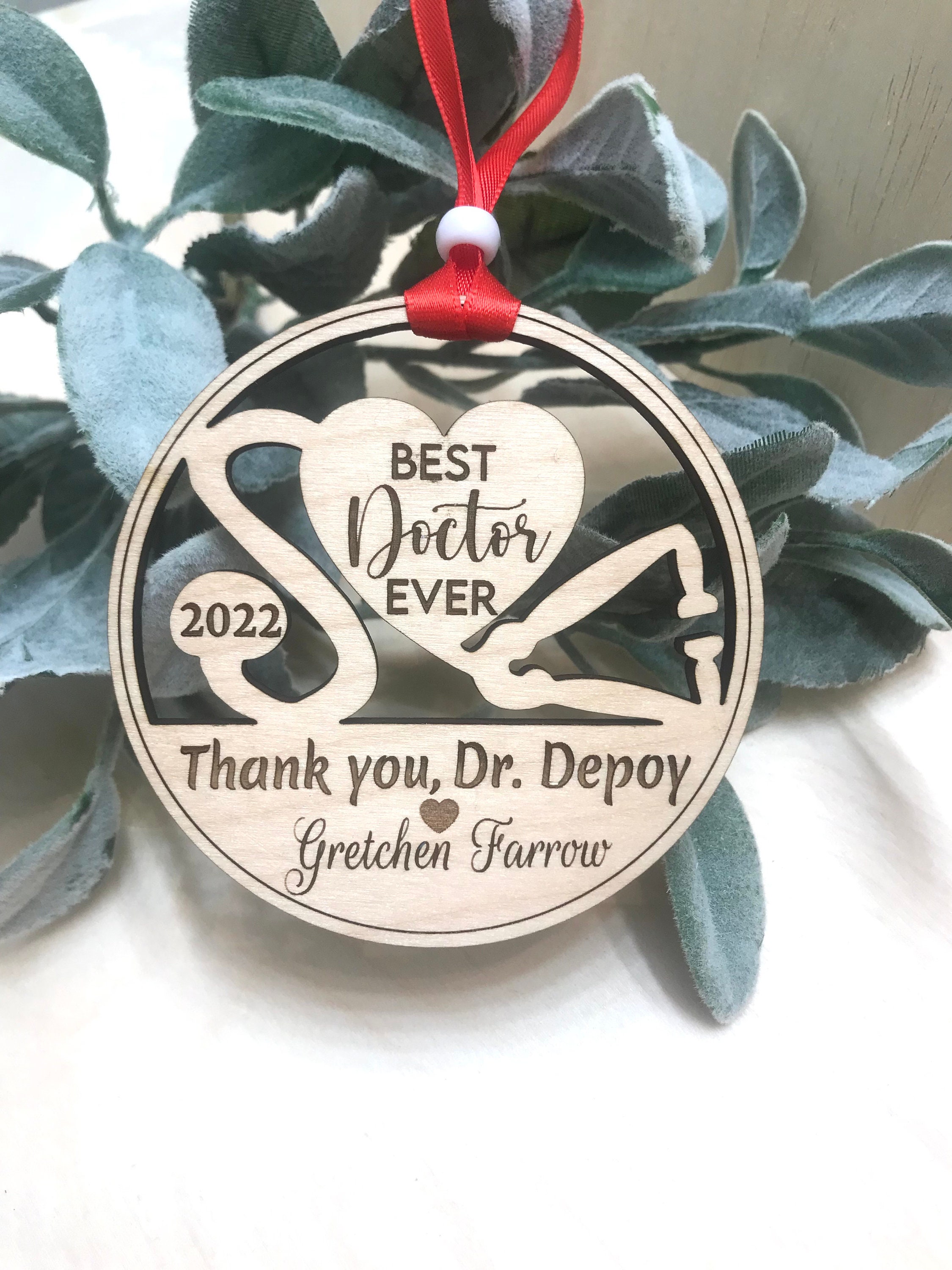 Best Doctor Ever Personalized Plaque/doctor/nurse Appreciation - Etsy