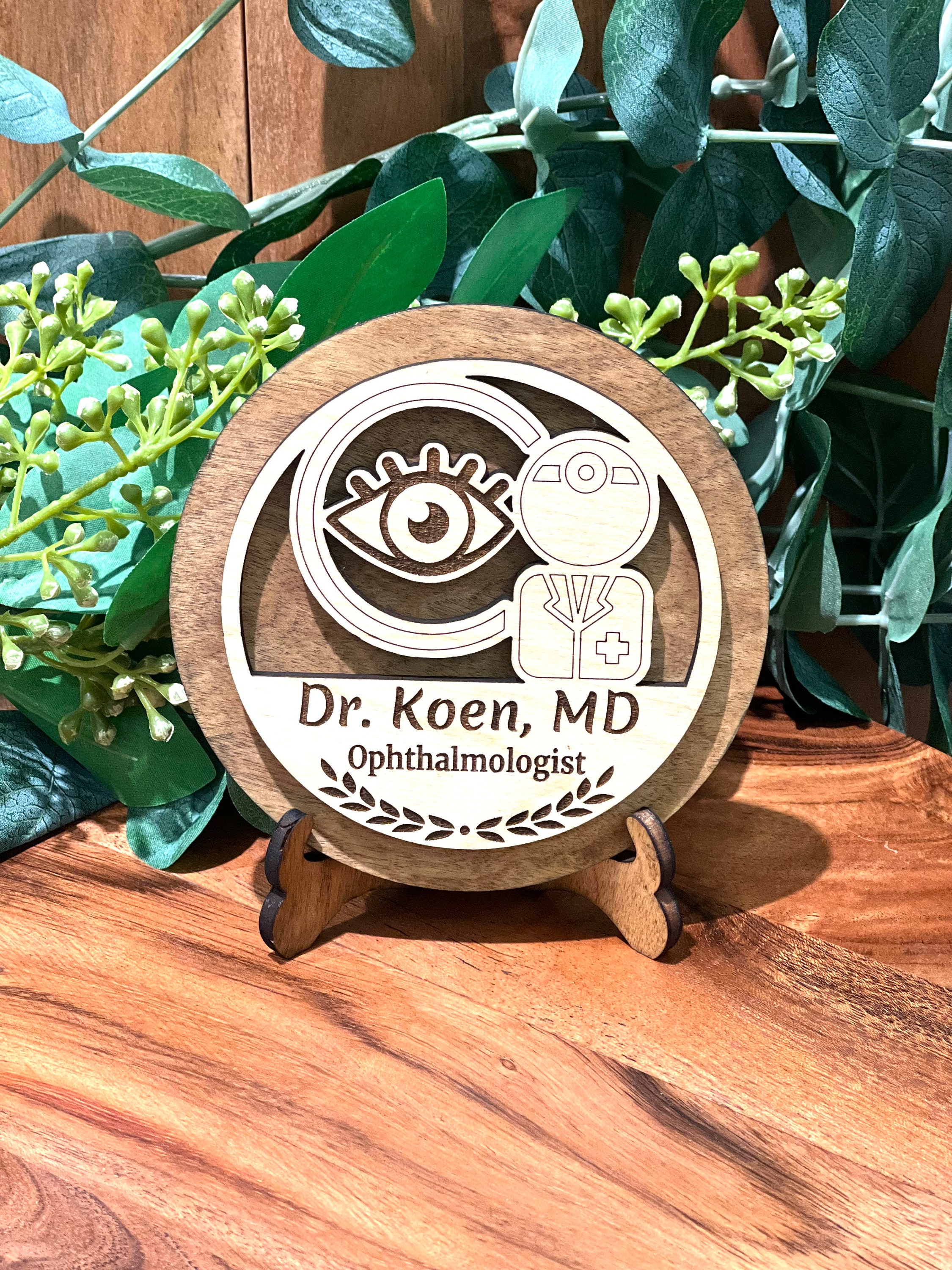 Eye Doctor Personalized Ornament/optometrist/ophthalmologist/optical ...